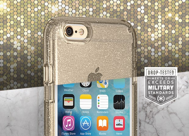 Protect In Style with the New CandyShell Clear w/ Glitter Phone Cases ...