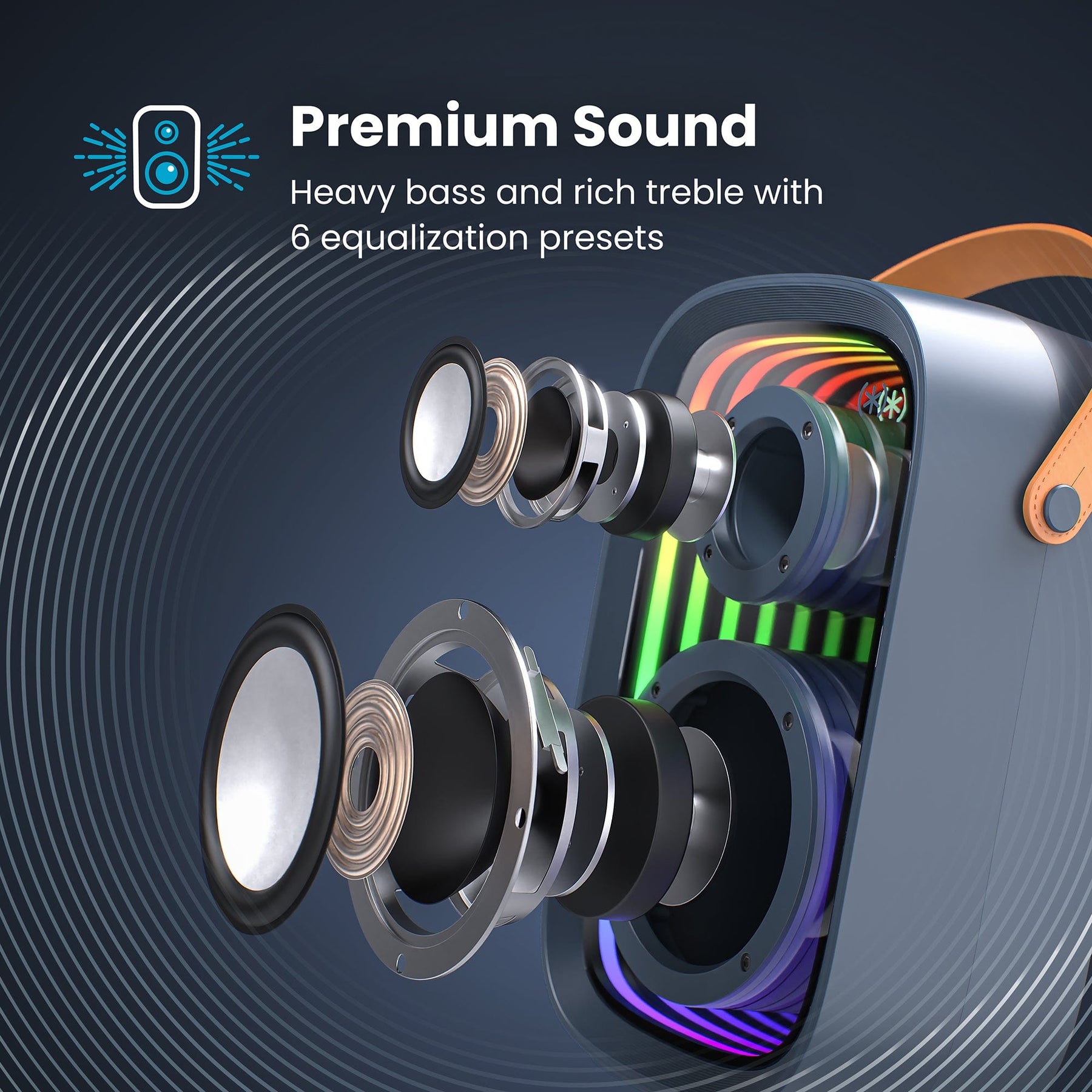 GEMTONES Infinity Mid Bluetooth Speaker by Speck Products| Speck ...