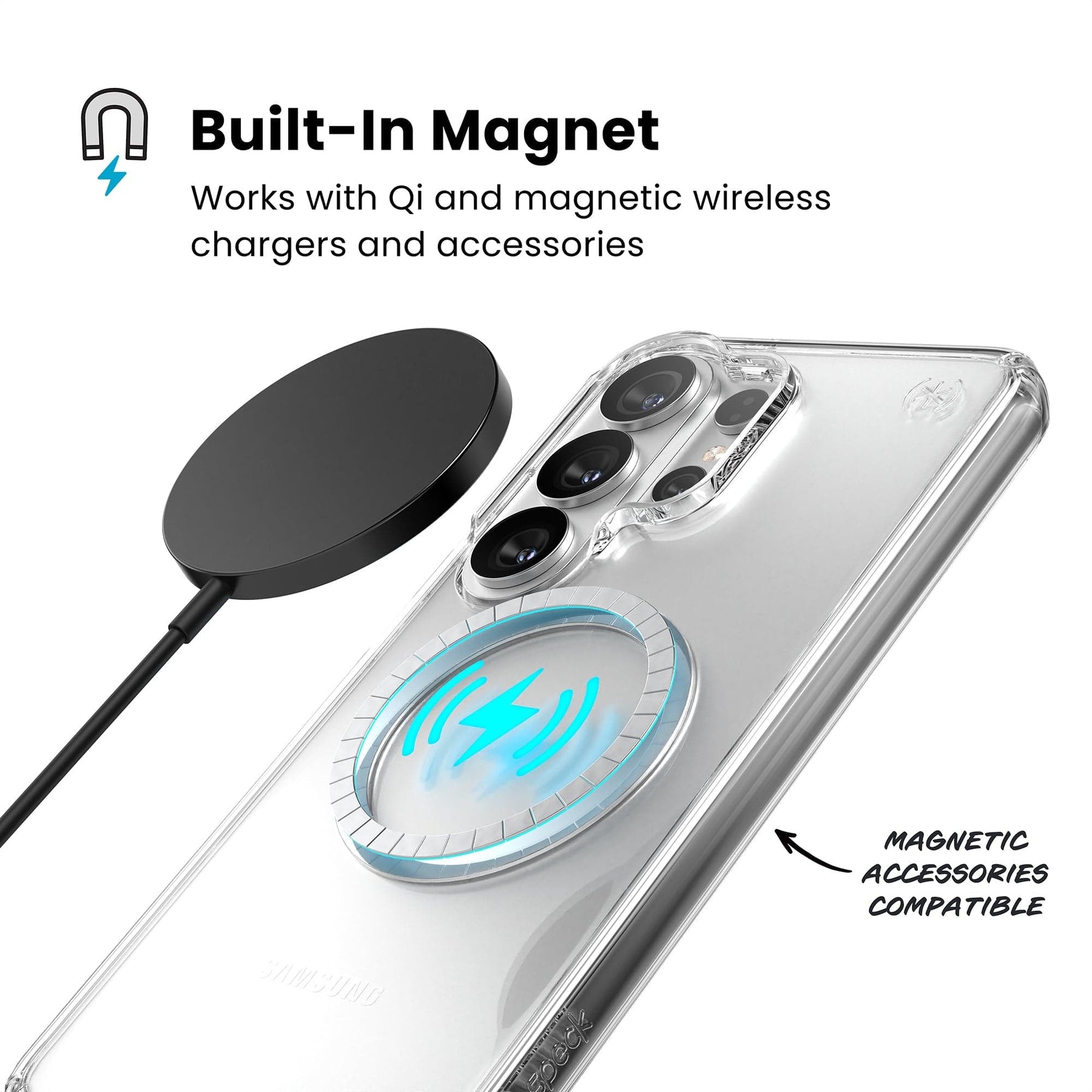 Presidio Perfect-Clear Magnet Samsung Galaxy S26 Ultra Case by Speck ...