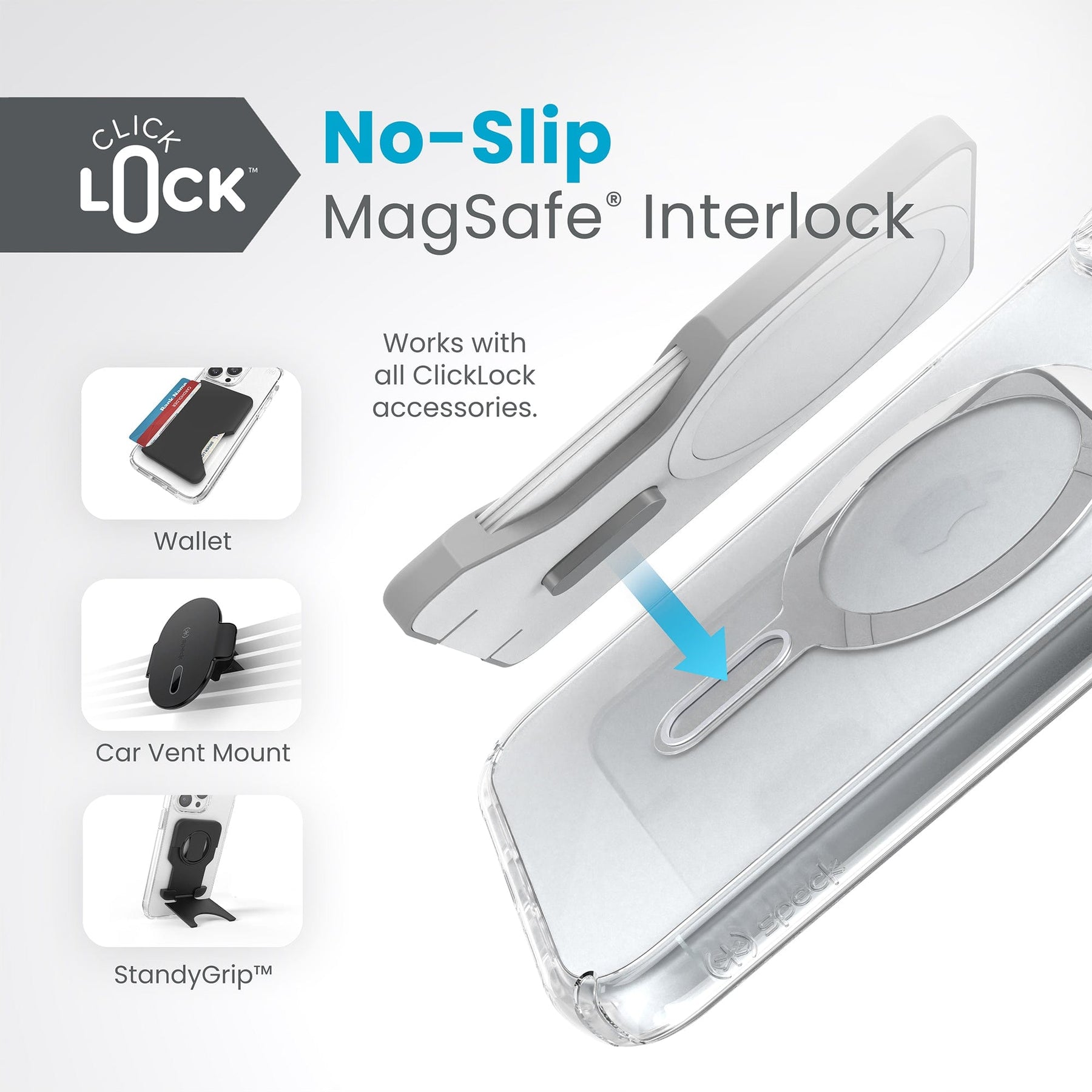 Presidio Perfect-Clear MagSafe with ClickLock iPhone 15 Plus Cases by ...