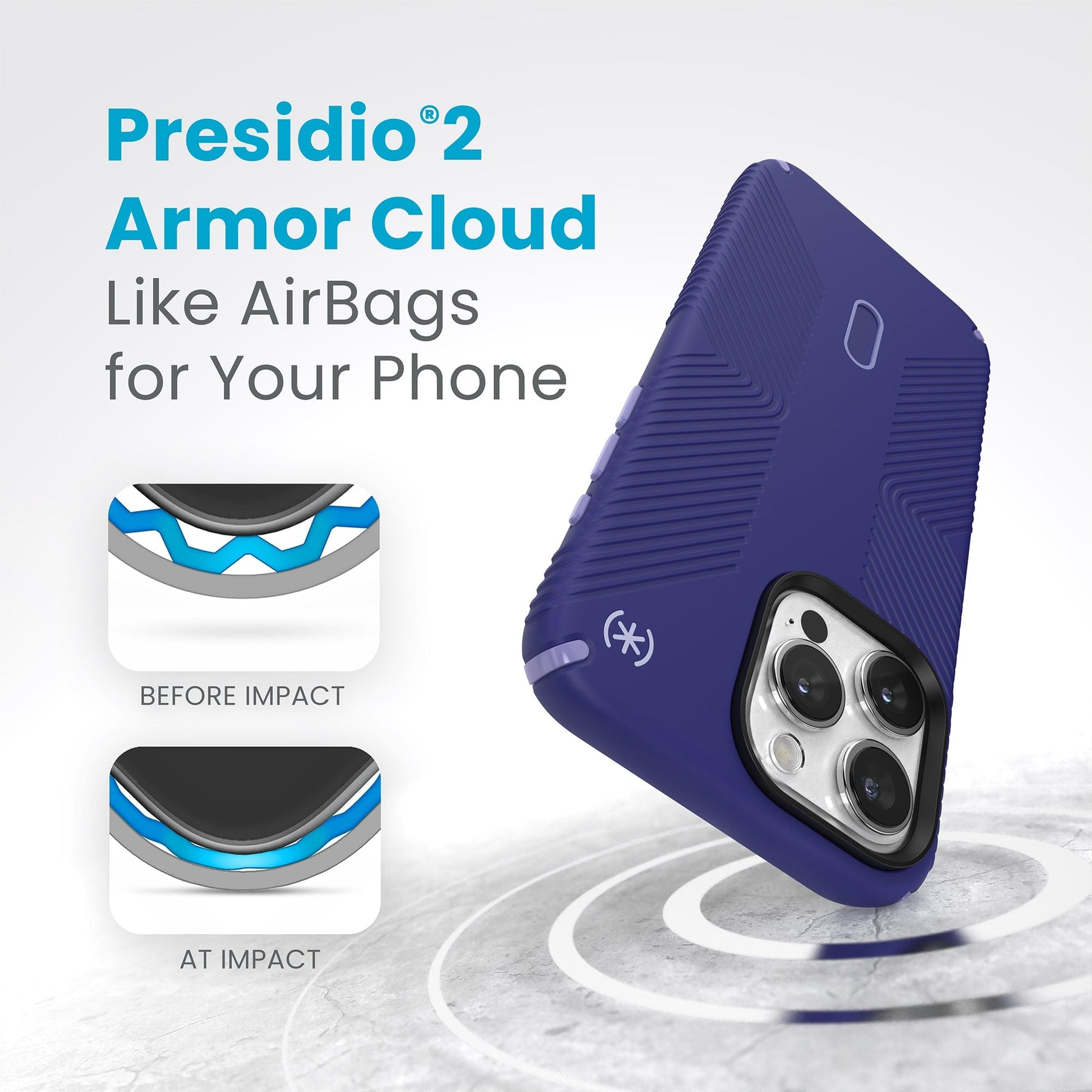 Presidio2 Grip MagSafe with ClickLock iPhone 15 Pro Max Cases by Speck ...