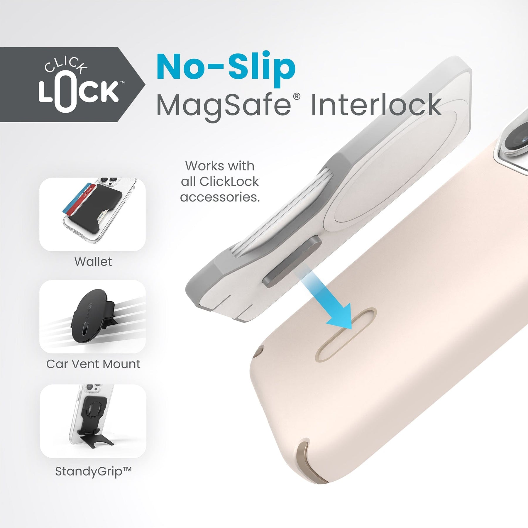 Presidio2 Pro MagSafe with ClickLock iPhone 15 Pro Cases by Speck ...