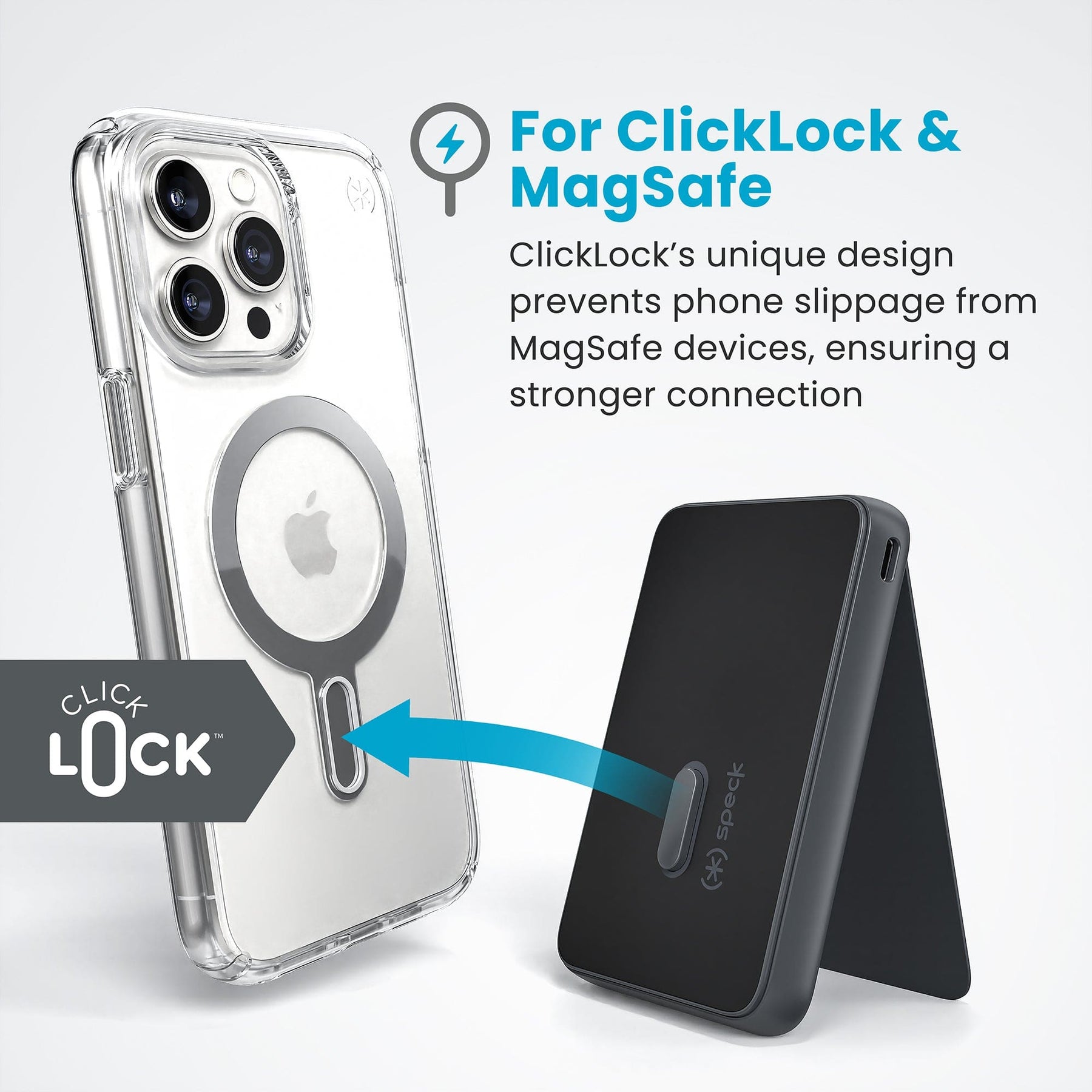 StandyBank Portable Wireless Charger for MagSafe with ClickLock by ...