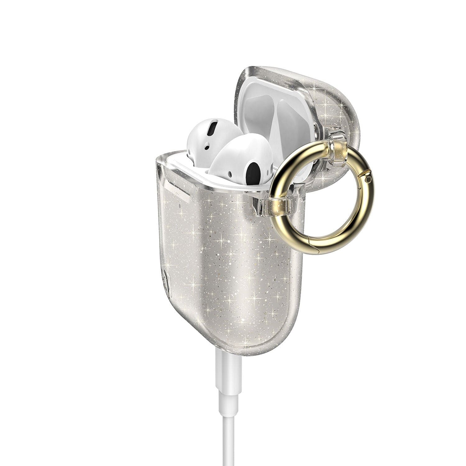 Presidio Clear + Glitter Apple AirPods (1st/2nd gen) Cases by Speck ...